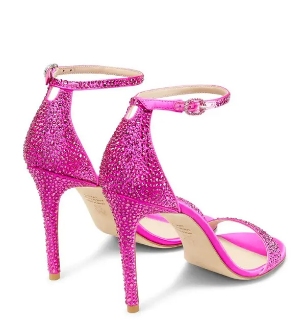 STUART WEITZMAN Embellished Stiletto Sandals