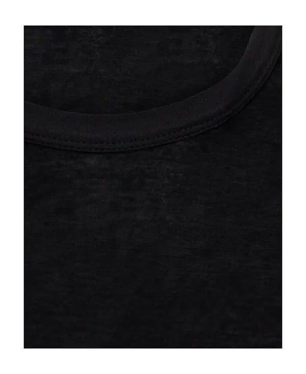 ANN DEMEULEMEESTER Round Neck Long Sleeve T-shirt
