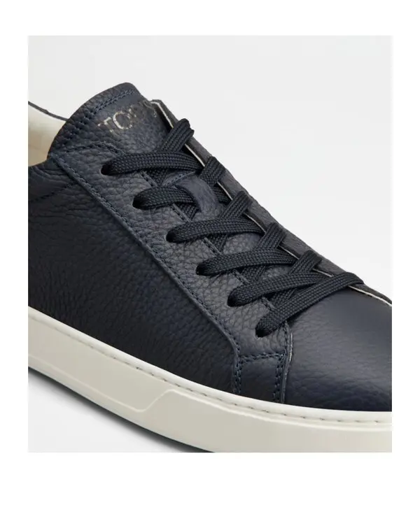 TOD'S Allacciata Cassetta Lace-up Sneakers - Blue