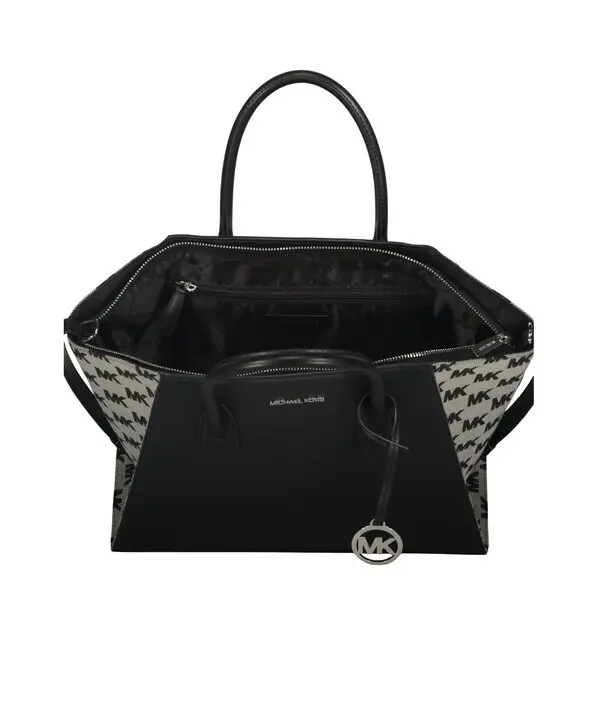 Michael Kors Monogram Paneled Tote Bag