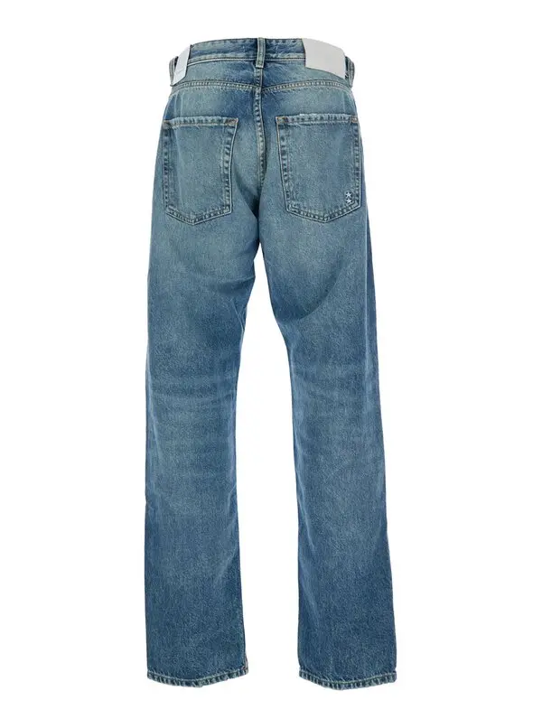 ICON DENIM LOS ANGELES High-waist Straight Jeans