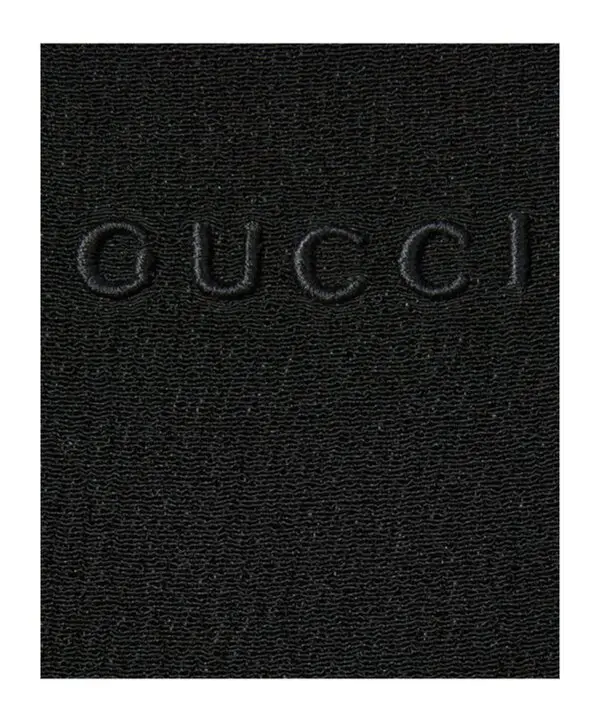 Gucci Silk Crêpe Dress With Embroidery - Black
