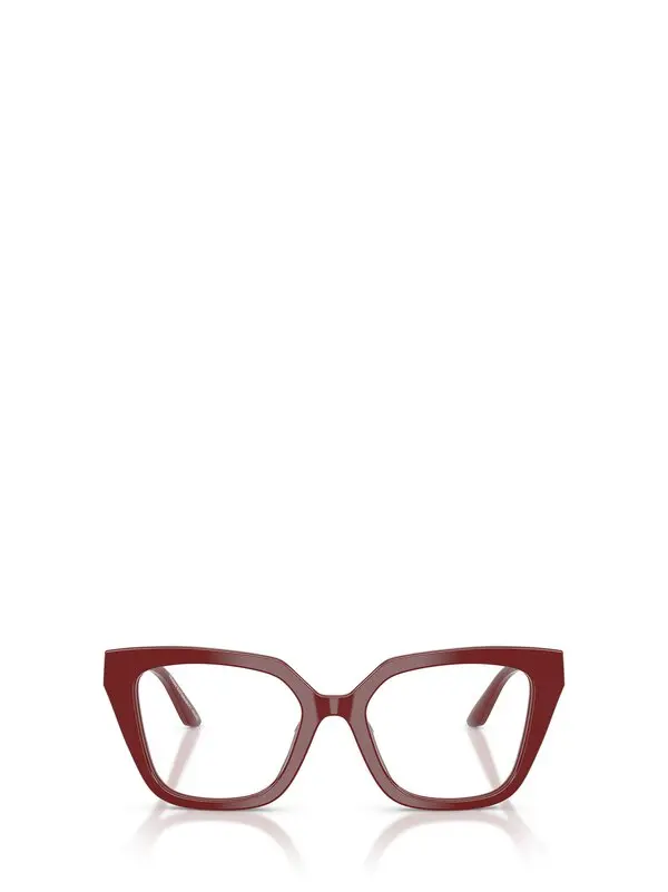Emporio Armani Cat-eye Frame Eyeglasses - Red