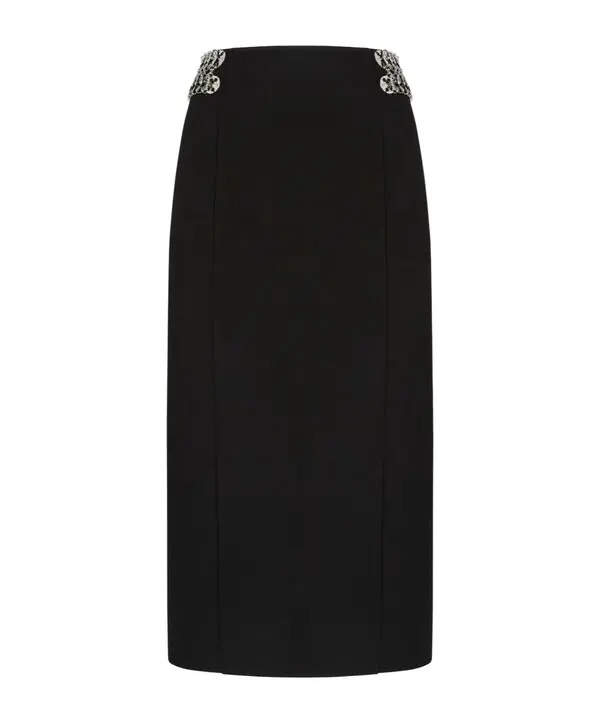 Pinko Chain-embellished Pencil Skirt