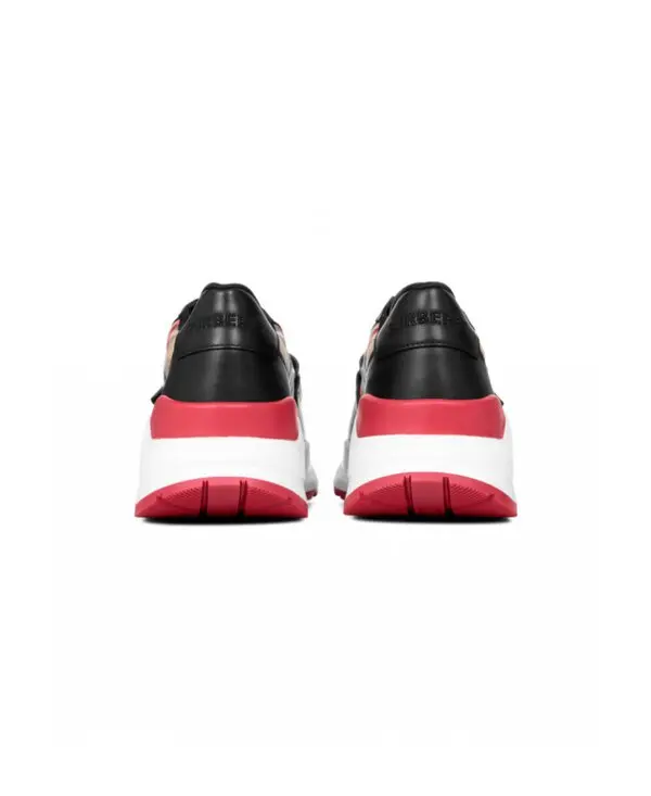 Burberry Vintage Check-print Low-top Sneakers With Logo Strap