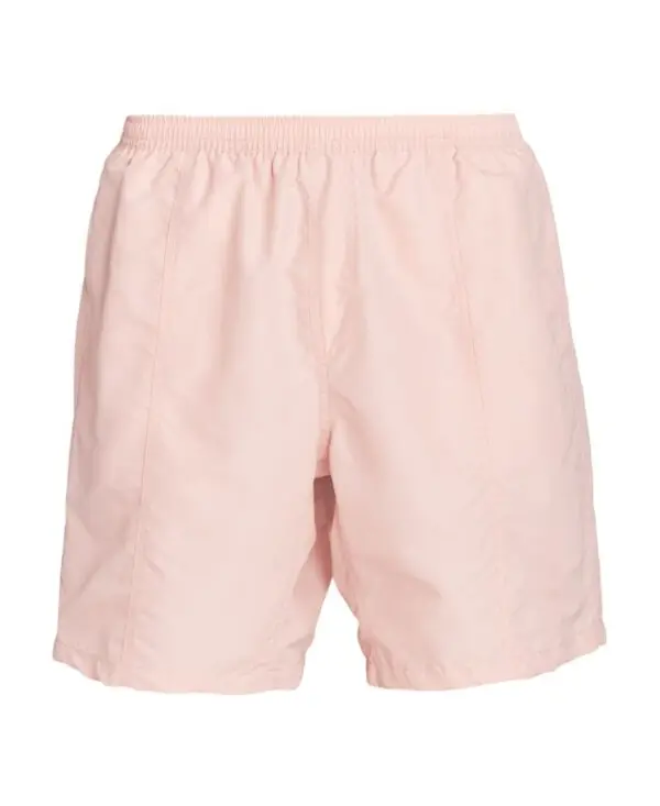 Ami Drawstring Beach Shorts - Nude
