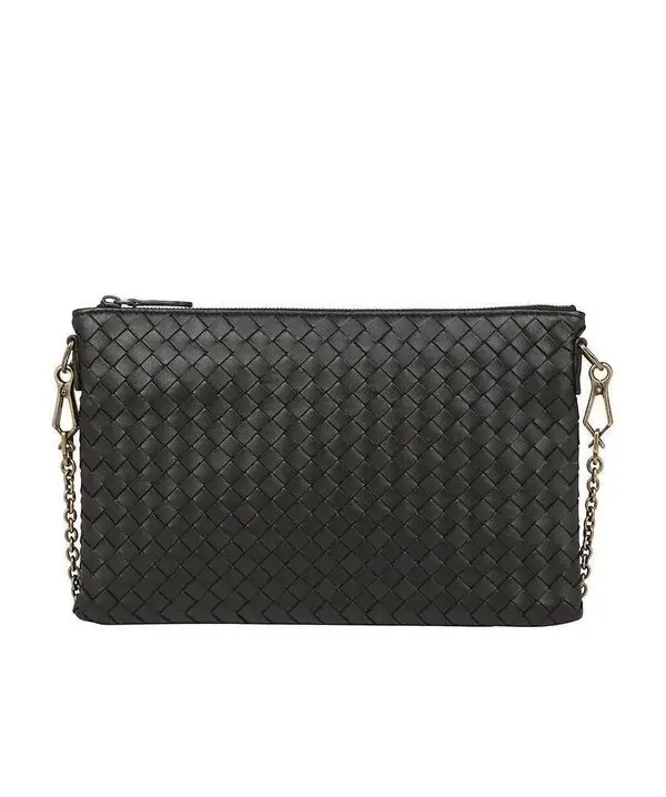 Bottega Veneta Intrecciato Woven Leather Shoulder Bag