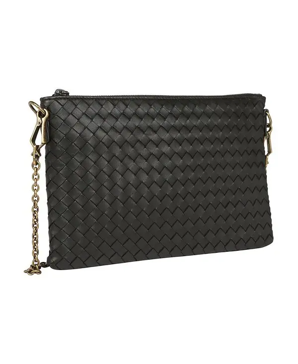 Bottega Veneta Intrecciato Woven Leather Shoulder Bag