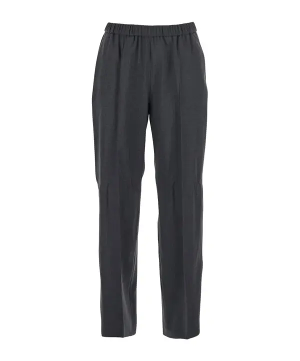 Fabiana Filippi Elastic Waist Casual Pants