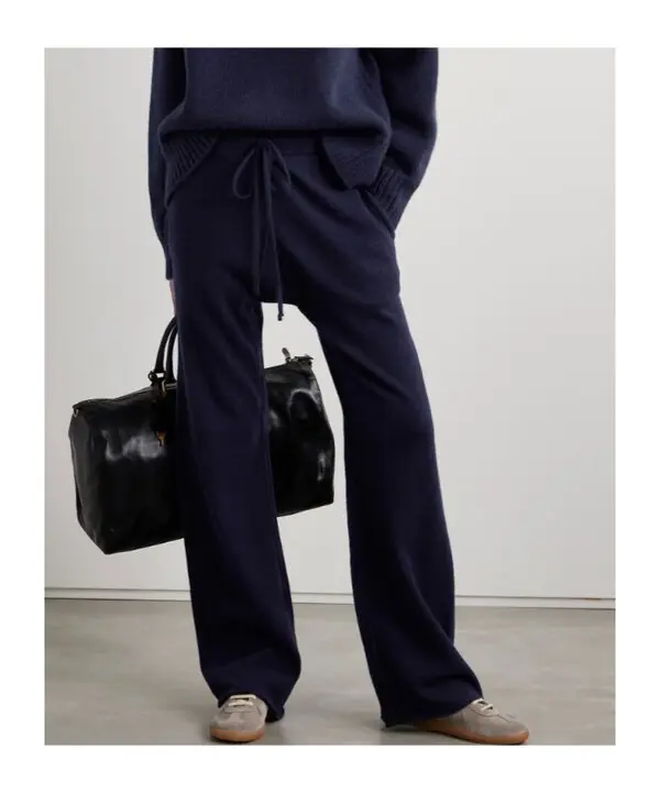 MAISON MARGIELA Wool And Cashmere-blend Track Pants