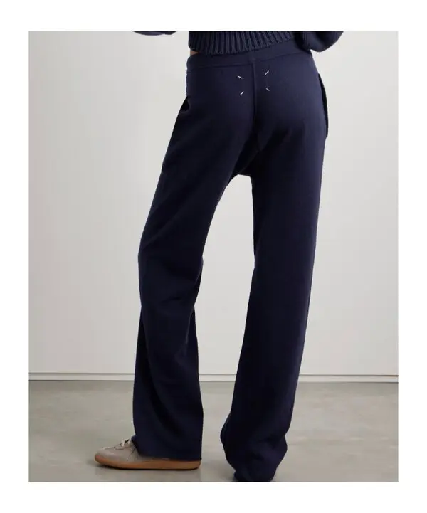 MAISON MARGIELA Wool And Cashmere-blend Track Pants