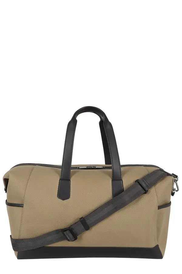 Hugo Boss Zipper Travel Bag With Top Handle And Adjustable Shoulder Strap