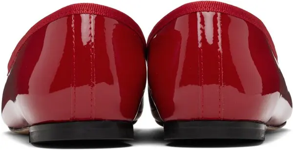 Repetto Cendrillon Pointed Toe Ballet Flats - Flame Red