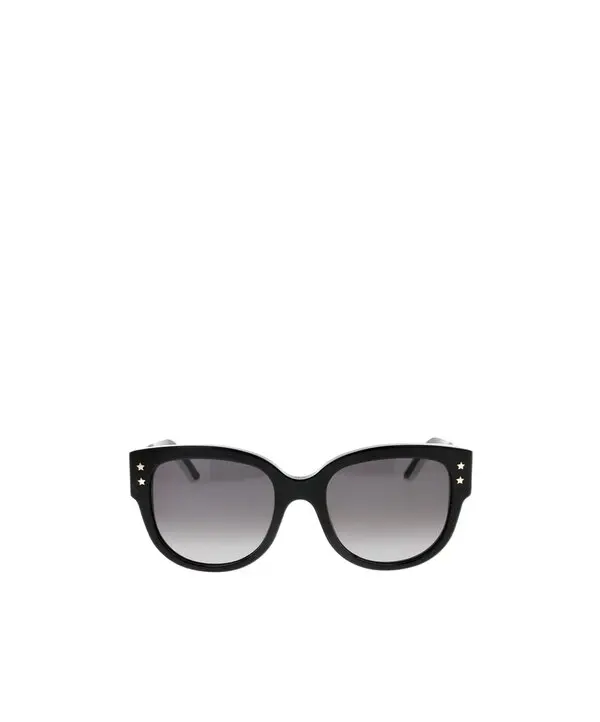 Dior Pacific B2i Round Frame Sunglasses - Black
