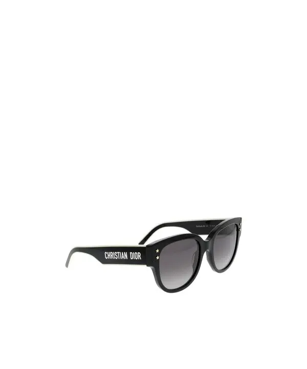 Dior Pacific B2i Round Frame Sunglasses - Black