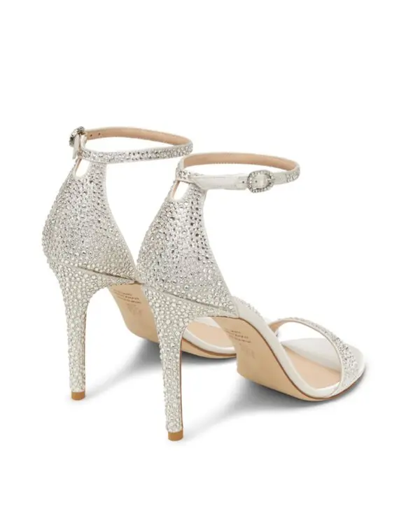 STUART WEITZMAN Embellished Stiletto Sandals