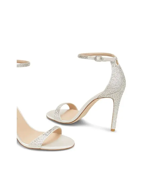 STUART WEITZMAN Embellished Stiletto Sandals