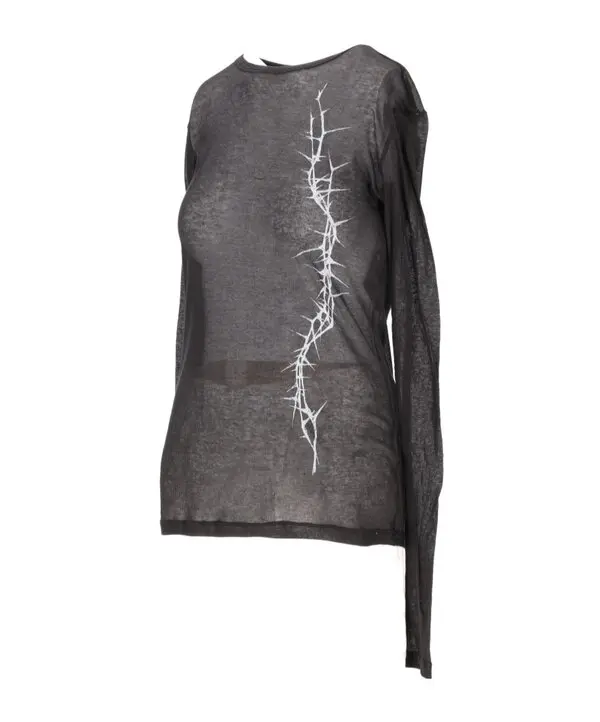 ANN DEMEULEMEESTER Fiene Printed Long Sleeve T-shirt