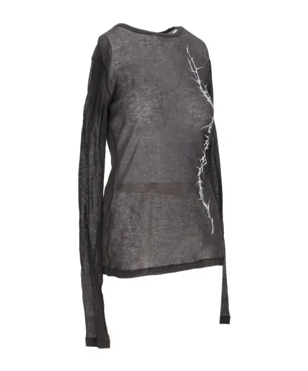 ANN DEMEULEMEESTER Fiene Printed Long Sleeve T-shirt