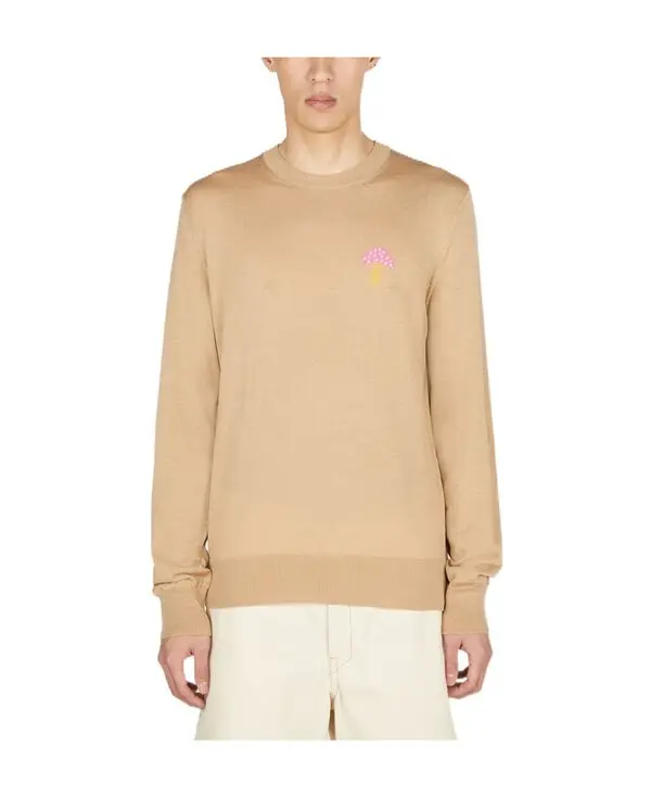Comme Des Garçons Crewneck Knitted Jumper