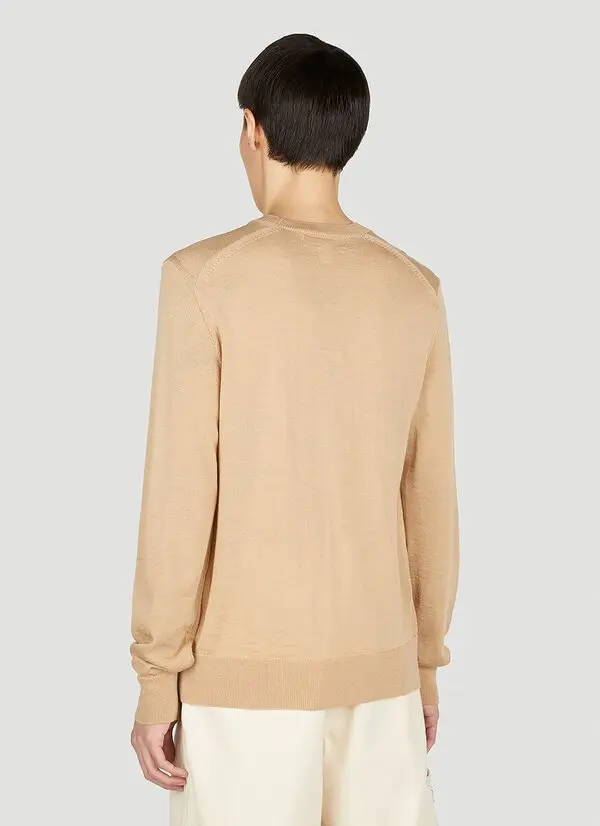 Comme Des Garçons Crewneck Knitted Jumper