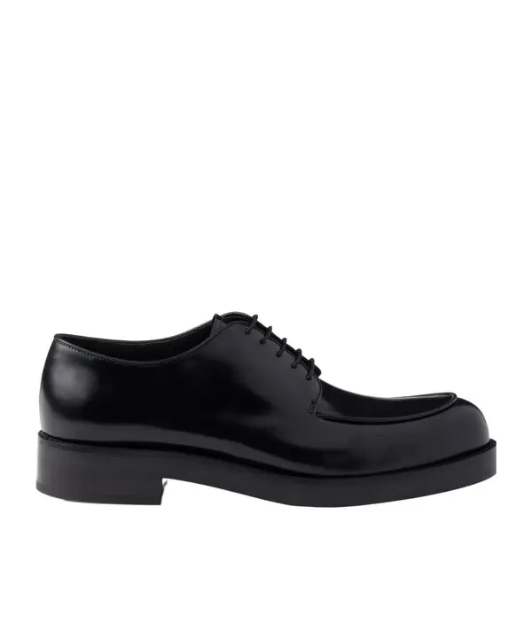 Prada Almond Toe Derby Shoes