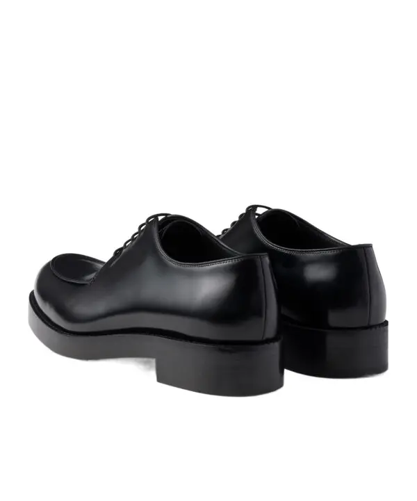 Prada Almond Toe Derby Shoes