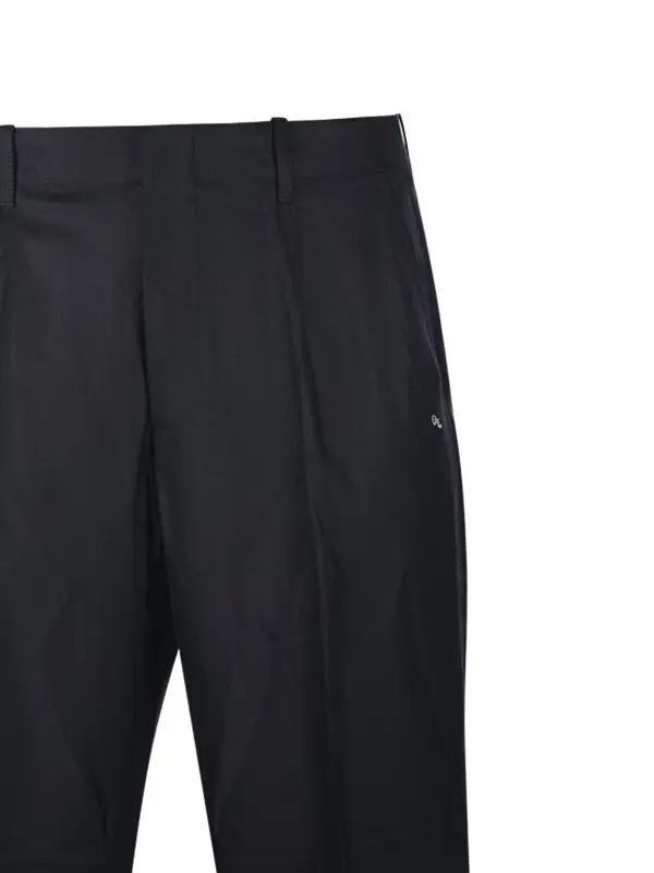 Our Legacy Pleated Front Fold Trousers - Black
