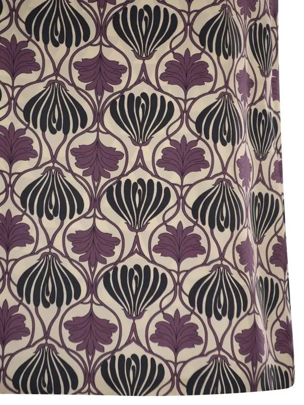 Max Mara Sleeveless Crew Neck Printed Blouse