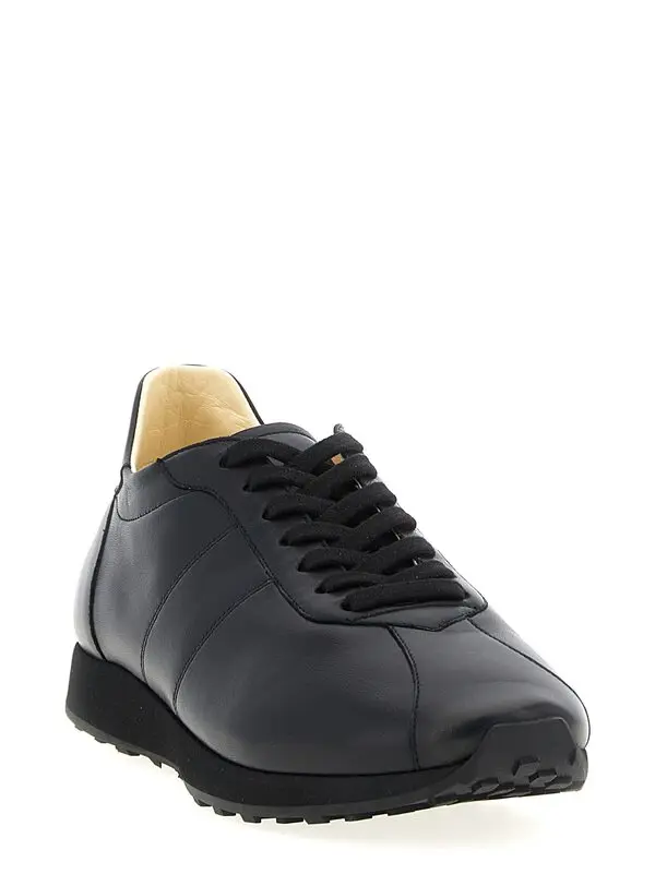 THE ROW Lace-up Leather Sneakers