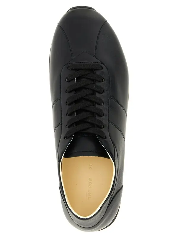 THE ROW Lace-up Leather Sneakers