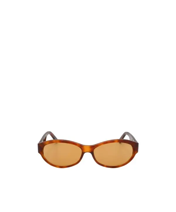 Marni Geometric Frame Sunglasses - Yellow
