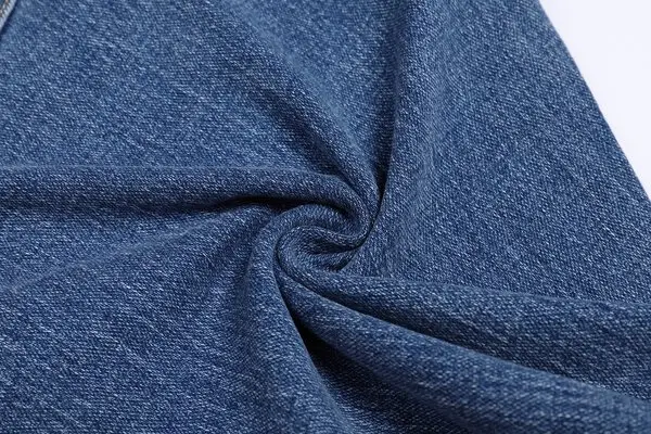 LIUREGALI Long Ribbon Detail Denim Shorts