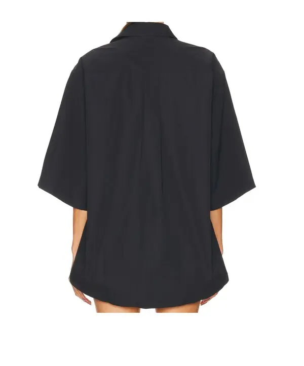 Wardrobe.NYC Wide Shoulder Box Pleat Shirt