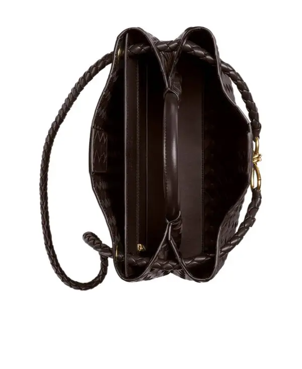 Bottega Veneta Andiamo Medium Shoulder Bag - Fondant
