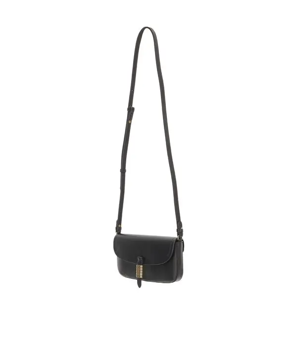 Pinko Logo Detailed Crossbody Bag - Black