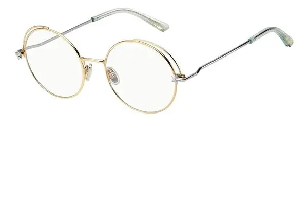 JIMMY CHOO Eyeglasses Round Frame - White