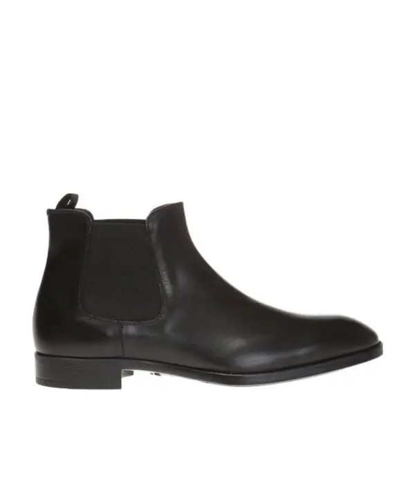 Giorgio Armani Classic Ankle Boots - Black