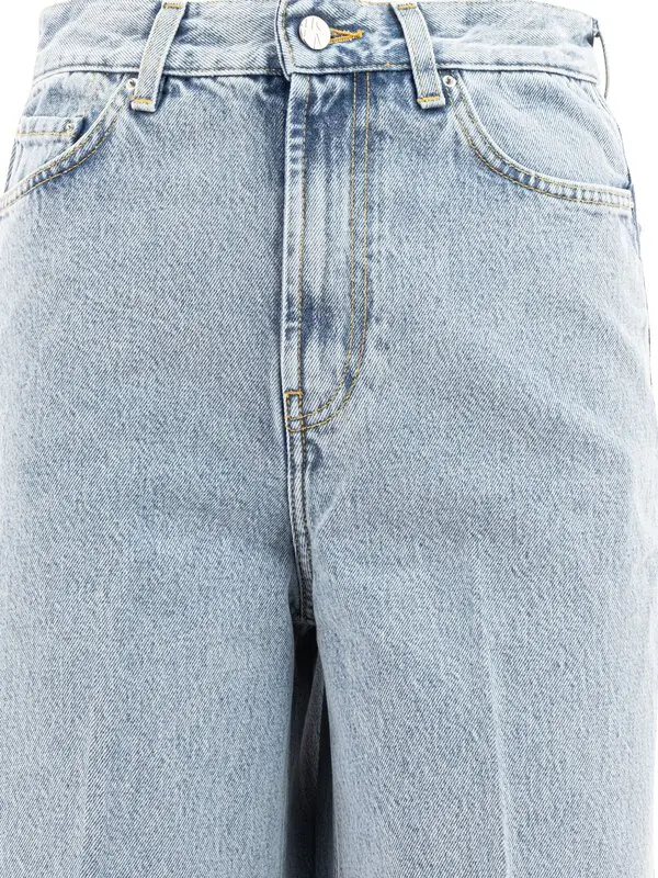 TOTEME High-waisted Straight-leg Jeans