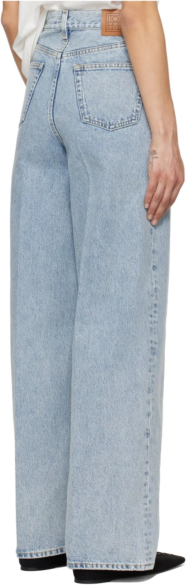 TOTEME High-waisted Straight-leg Jeans