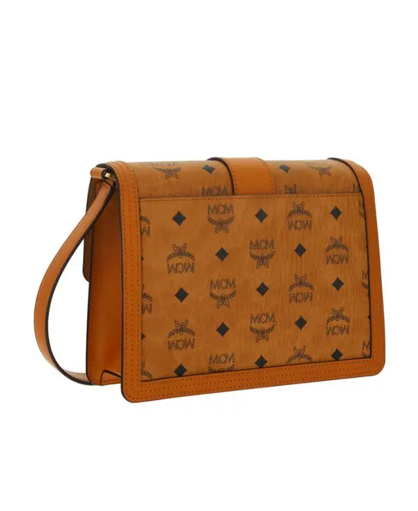 Mcm Tracy Foldover Medium Shoulder Bag