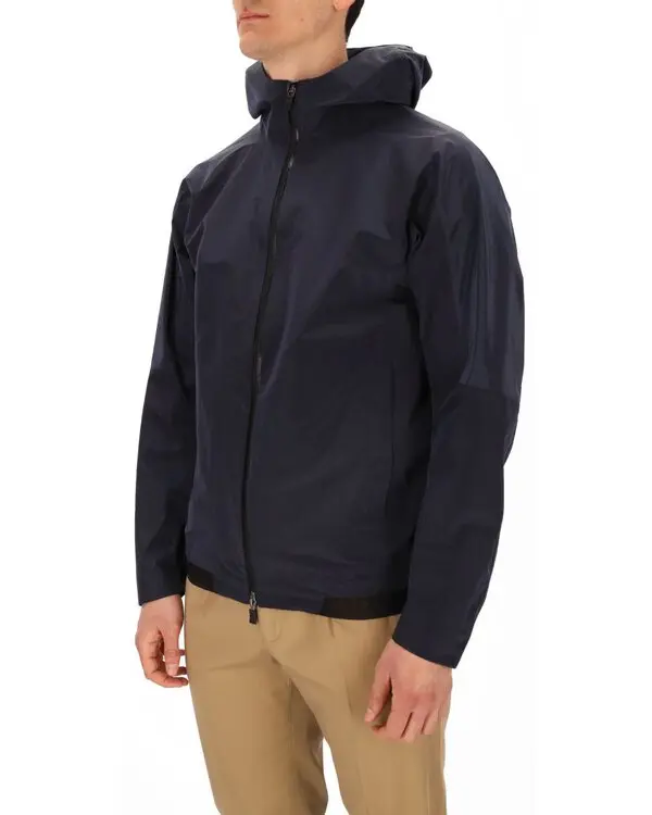 Herno Hooded Zip-up Long Sleeve Casual Jacket
