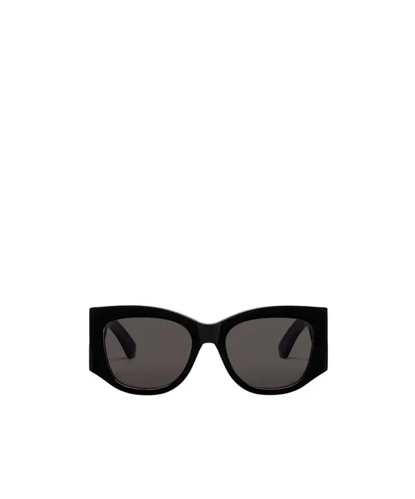 Dior Acetate Sunglasses With Engraved Logo - Black And Translucent Red