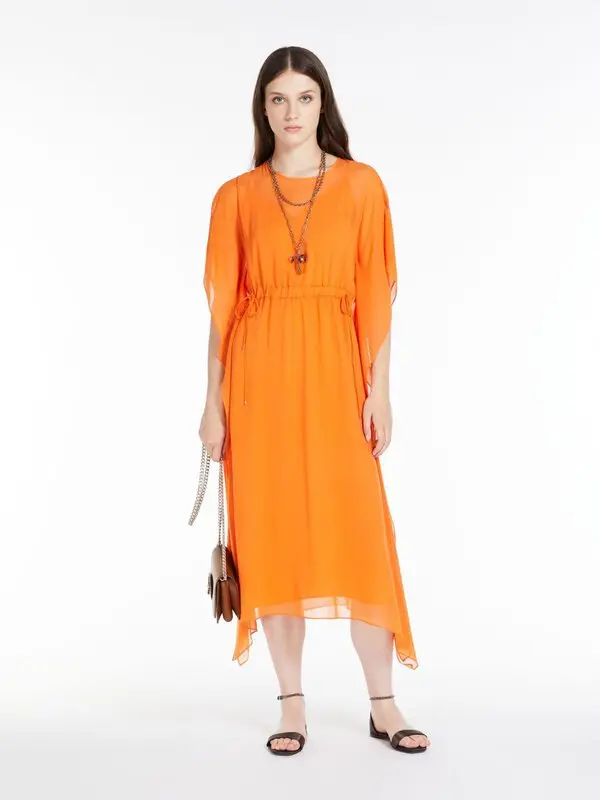 Max Mara Calenda Crewneck Midi Dress
