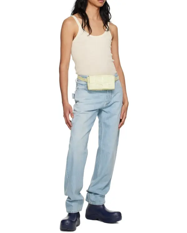 Bottega Veneta Emblem Woven Waist Bag