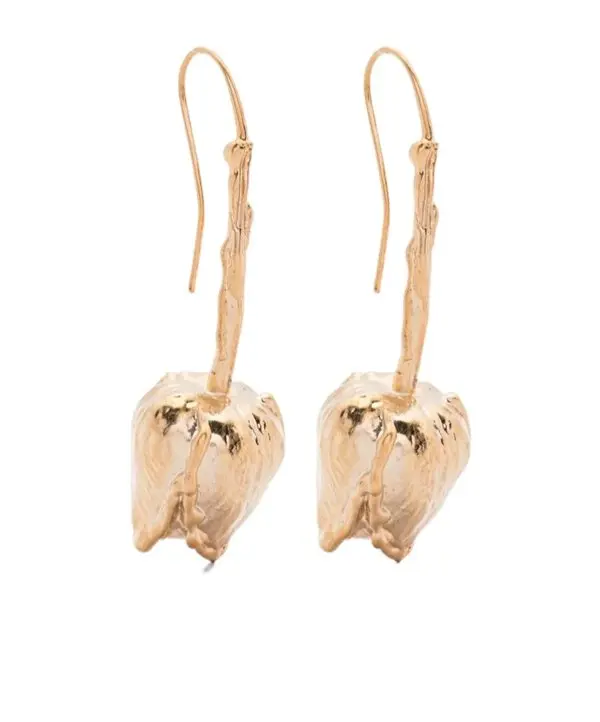 Marni Irregular Shape Earrings - Gold