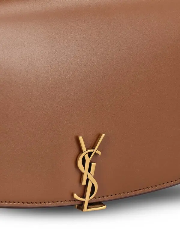 Saint Laurent Leather Shoulder Bag - Brown
