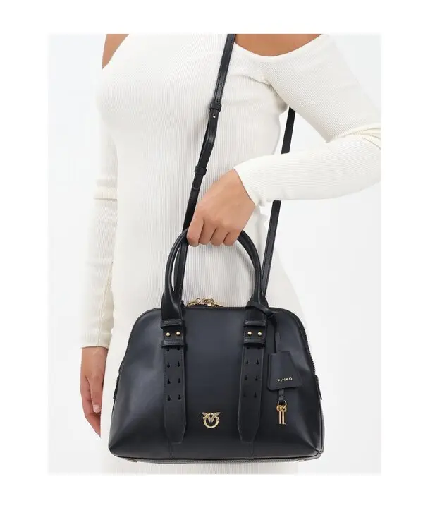 Pinko Escape Bag Medium Bowling Handbag
