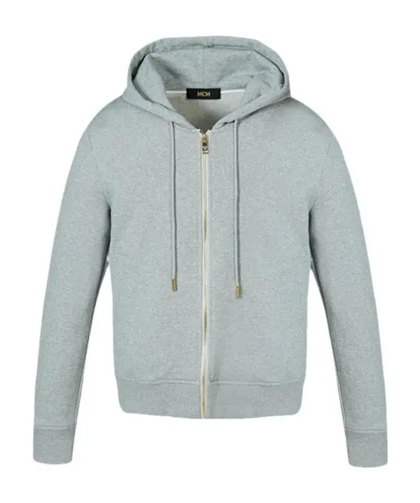 Mcm Zip-up Hooded Casual Jacket