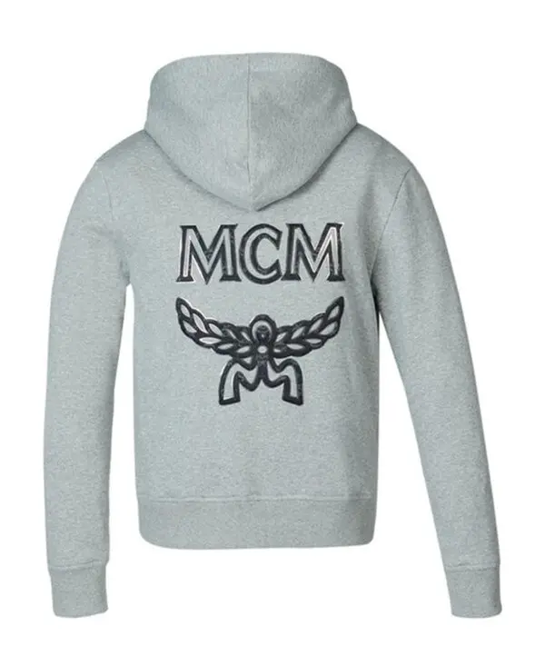 Mcm Zip-up Hooded Casual Jacket